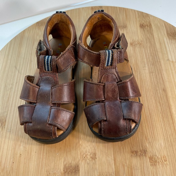 Stride Rite | Shoes | Stride Rite First Mate Leather Sandal Kids 75 W ...